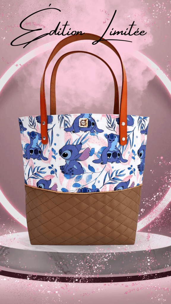 Sac Stitch Marron - AleZîle Nc création
